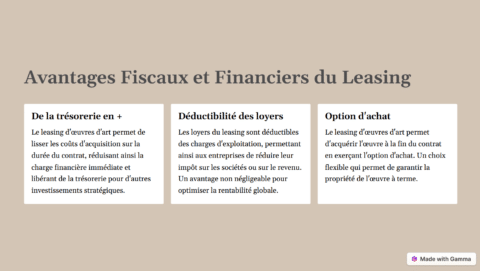 Leasing | Vue sur Cours